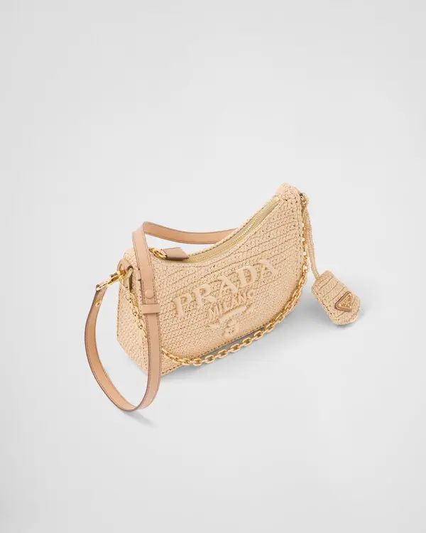 Prada Re-Edition Crochet Mini-Bag - Natural | Editorialist
