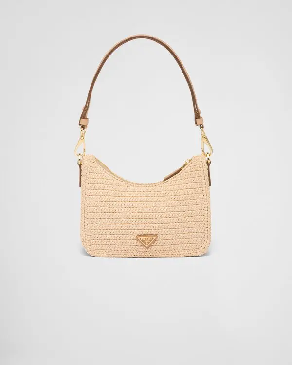 Prada Re-Edition Crochet Mini-Bag - Natural | Editorialist