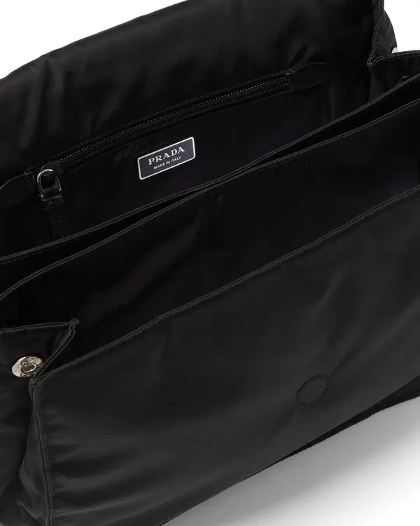 Prada Medium Padded Re-nylon Bag - Black