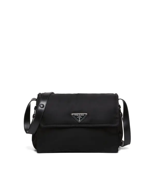Prada Medium Padded Re-nylon Bag - Black