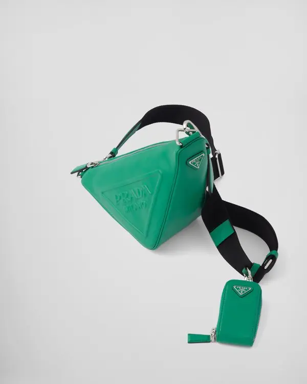 ショルダーバッグ PRADA Nylon Shoulder Bag Triangle Logo Prada Launches Spring/Summer 2022 Triangle Bag | Hypebae