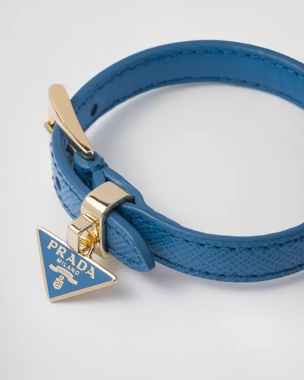 Prada Saffiano Leather Bracelet