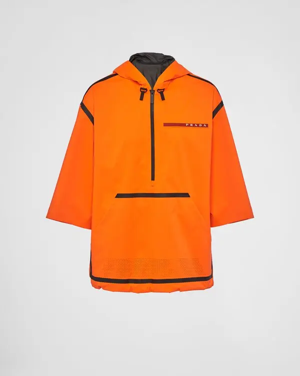 Prada Short-Sleeve Extreme Tex Light Shirt - Orange