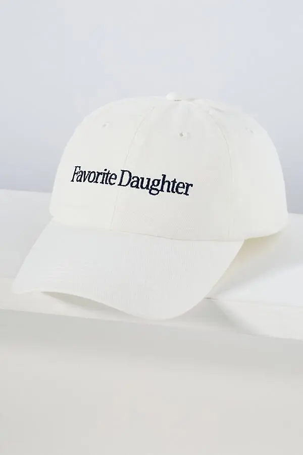 FAVORITE DAUGHTER Baseball Cap - Ivory