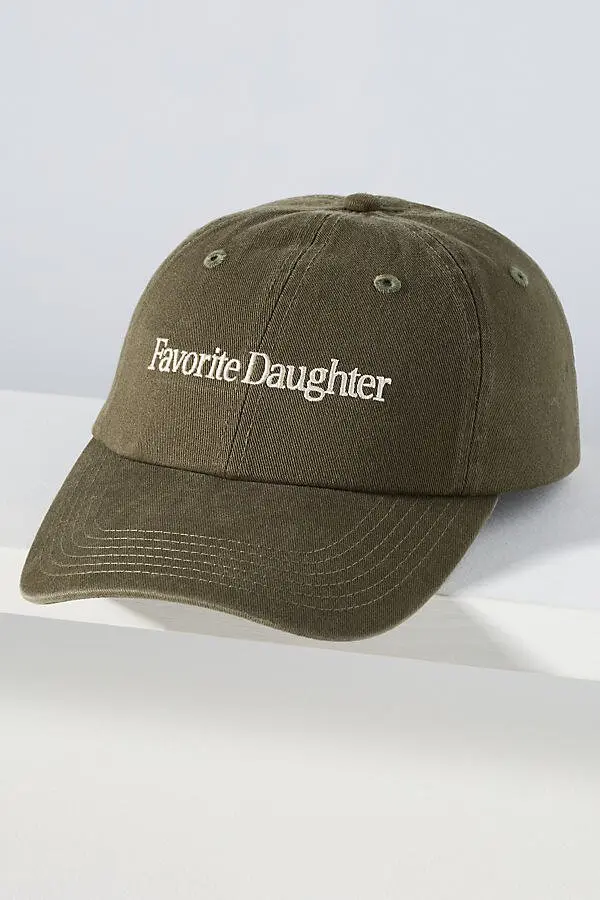 FAVORITE DAUGHTER Baseball Cap - Moss
