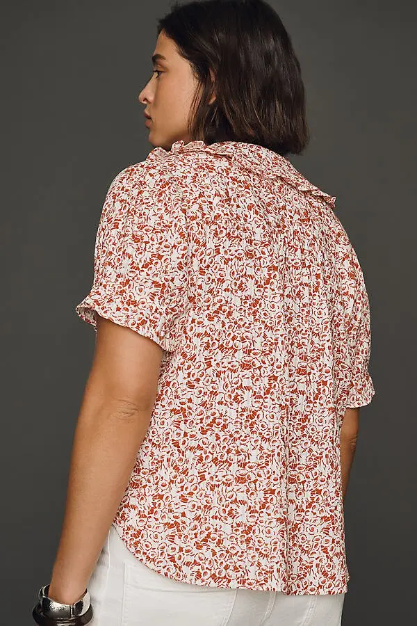PILCRO Keira Blouse - Red