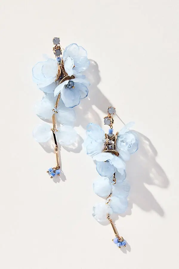 Anthropologie Blossom Drop Earrings