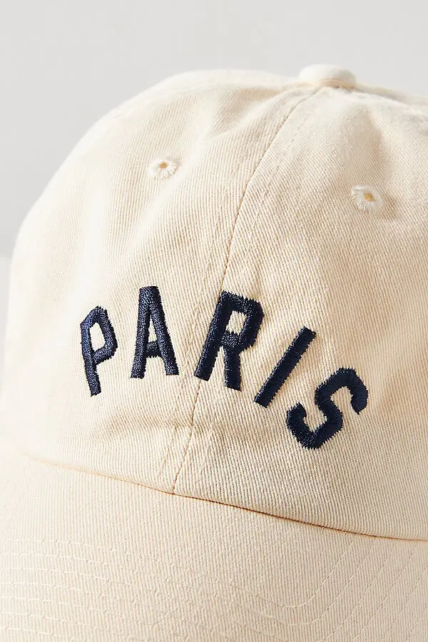 Anthropologie The Wanderlust Paris Cap - Fence White