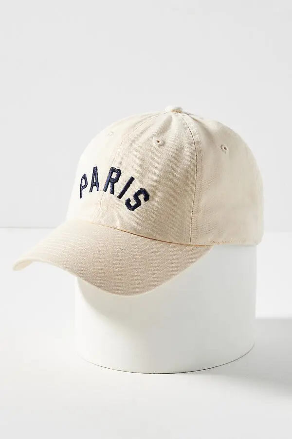 Anthropologie The Wanderlust Paris Cap - Fence White