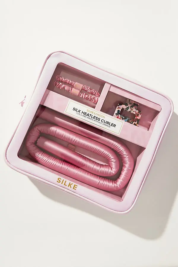 SILKE LONDON Heatless Curler - Pink