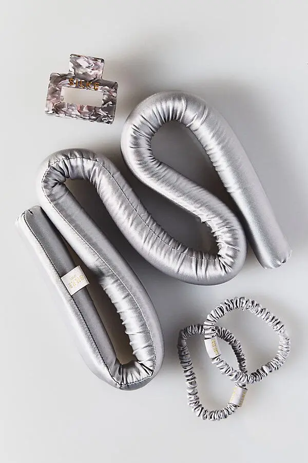 SILKE LONDON Heatless Curler - Silver