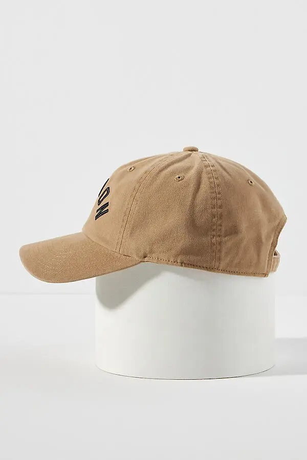 Anthropologie Wanderlust London Baseball Cap - Khaki