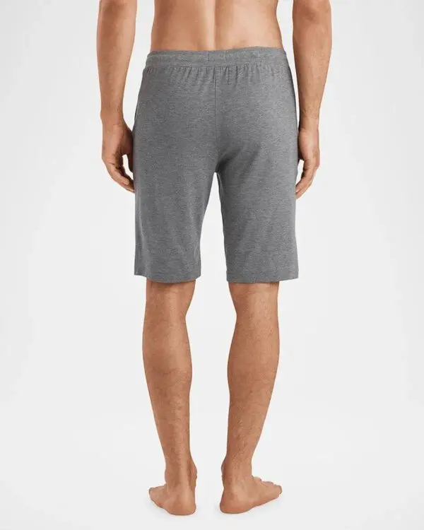Hanro Casual Lounge Shorts - Gray Pattern