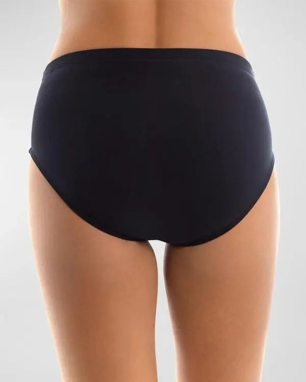 Magicsuit Jersey Classic High-waist Bikini Briefs - Black