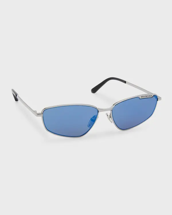 Balenciaga Bb0277s Cat-eye Sunglasses - Ruthenium