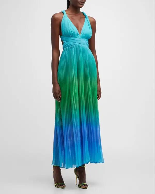 green emerald velvet dress Opposites Attract Maxi Dress
