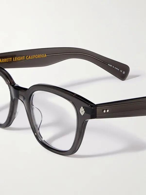 Garrett Leight Naples Square-frame Acetate Optical Glasses
