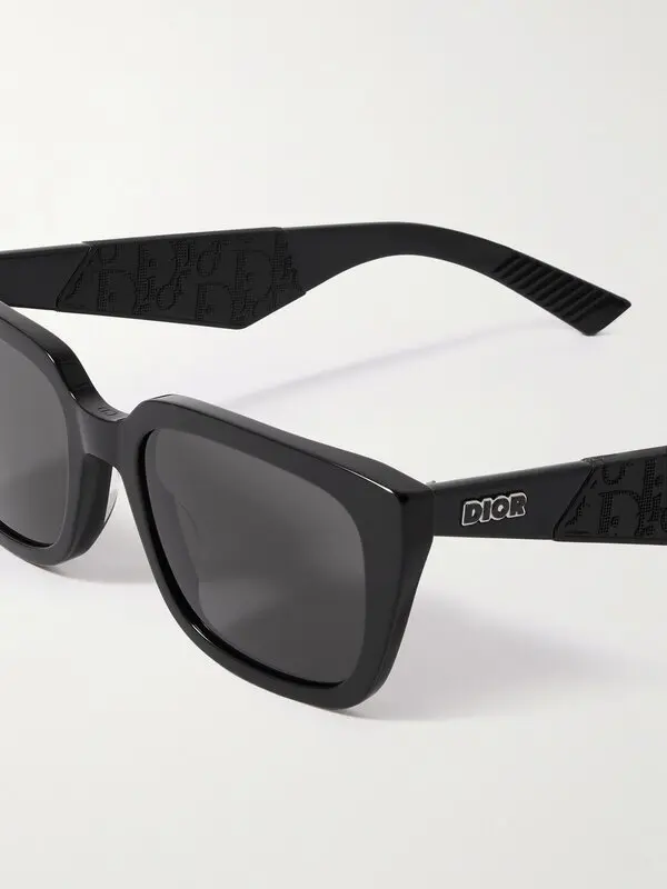 Dior B27 S2i D-Frame Sunglasses - Black | Editorialist