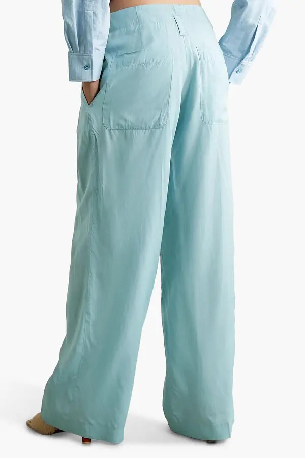 Jacquemus Notte Pleated Wide-leg Pants