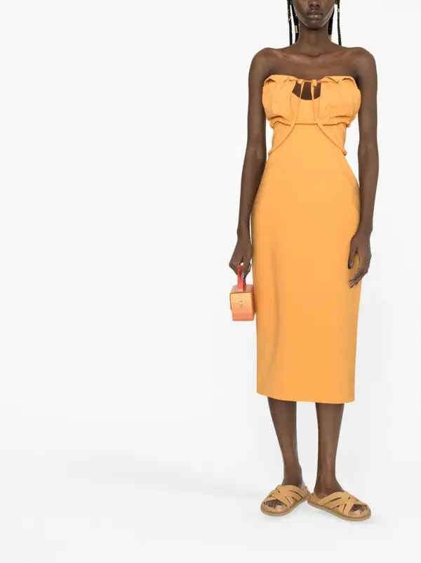 Jacquemus Strap-detail Sleeveless Dress