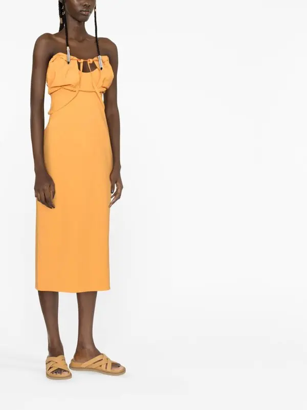 Jacquemus Strap-detail Sleeveless Dress