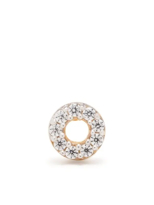 MISSOMA Initial Single Stud Earring - Gold