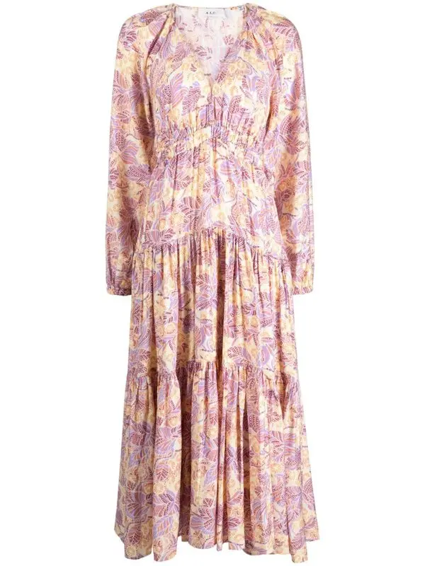 A.L.C. Iman Floral-print Dress