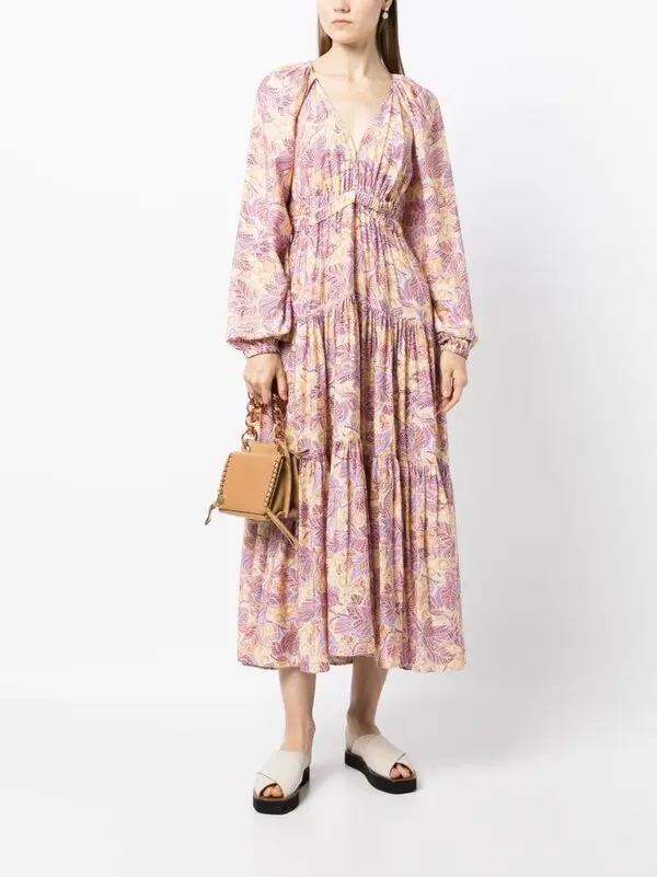 A.L.C. Iman Floral-print Dress