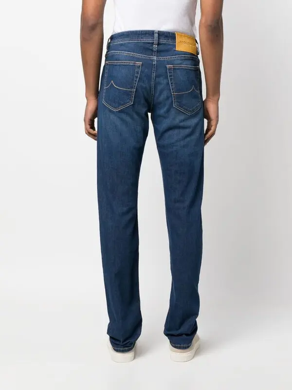 Jacob Cohen Mid-rise Straight-leg Jeans