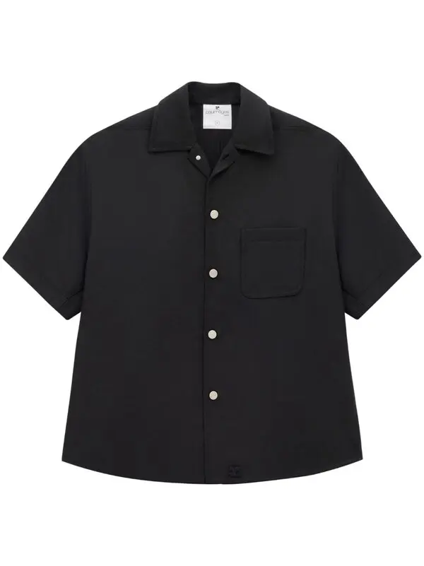 COURREGES Skater Retro Twill Shirt