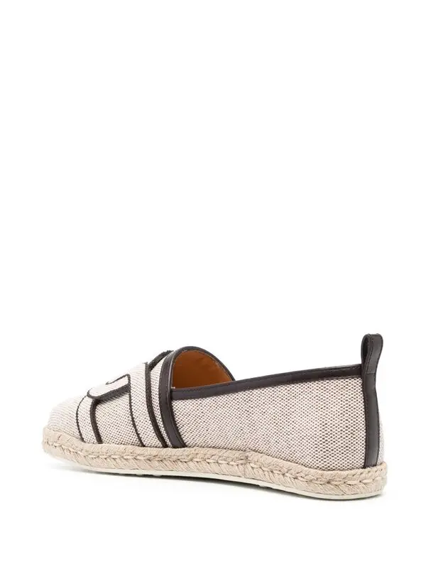 TOD'S Kate Piped-trimming Espadrilles