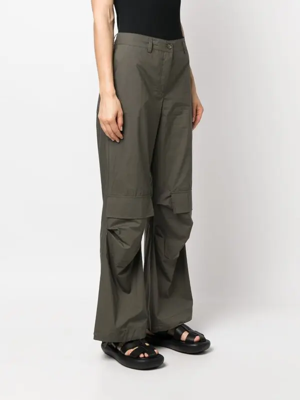 P.a.r.o.s.h Mid-rise Cotton Cargo Pants