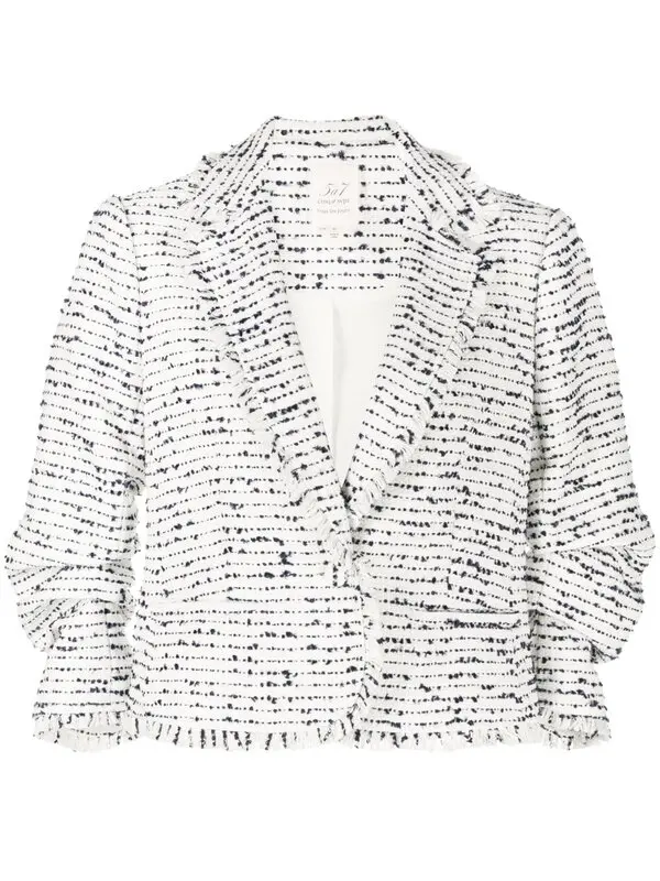 Cinq À Sept Petite Khloe Tweed Blazer