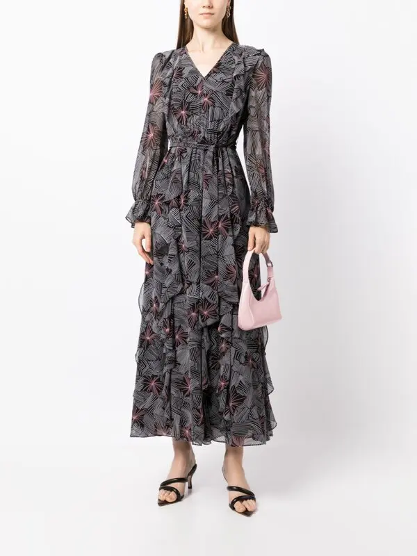 Diane Von Furstenberg Geometric-print Midi Dress