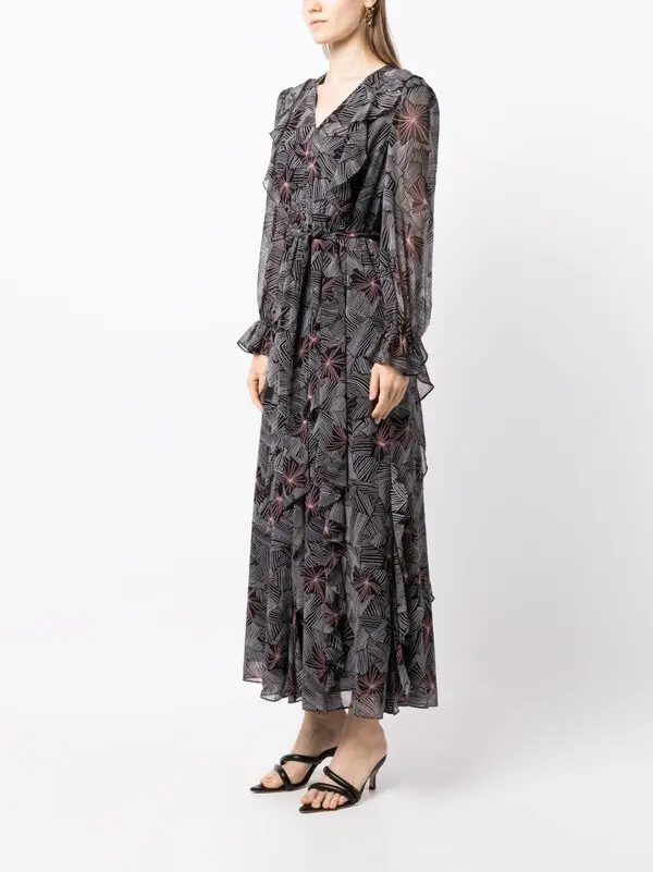 Diane Von Furstenberg Geometric-print Midi Dress
