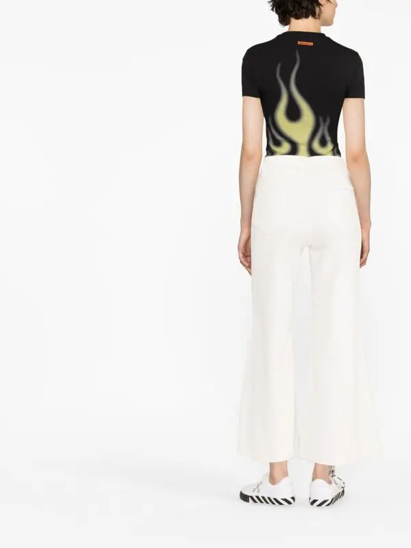 FRAME Flared Cropped Jeans