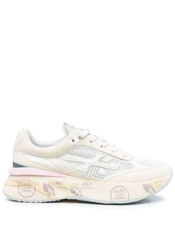 Premiata Logo-patch Lace-up Sneakers