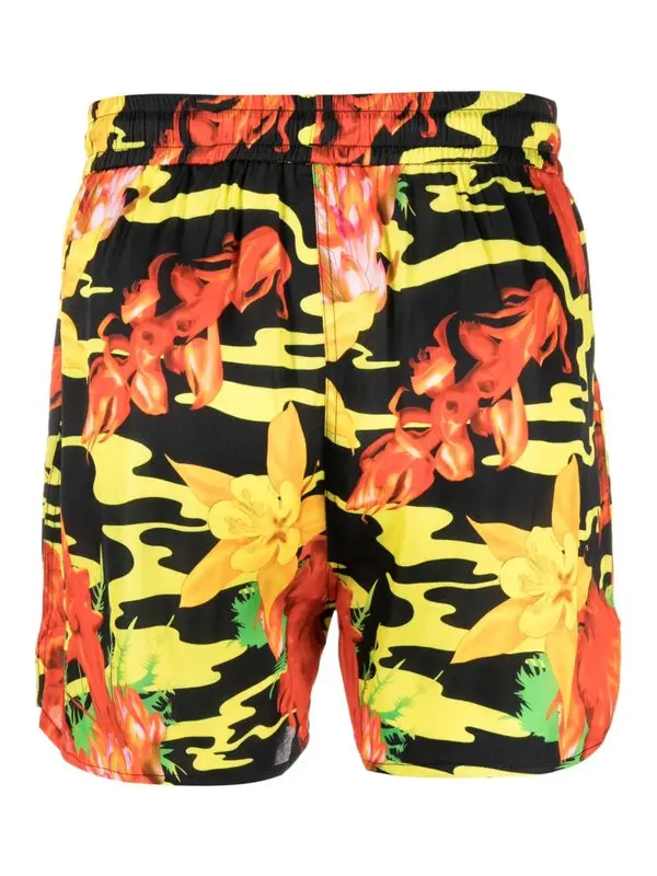 PHIPPS Floral-print Deck Shorts