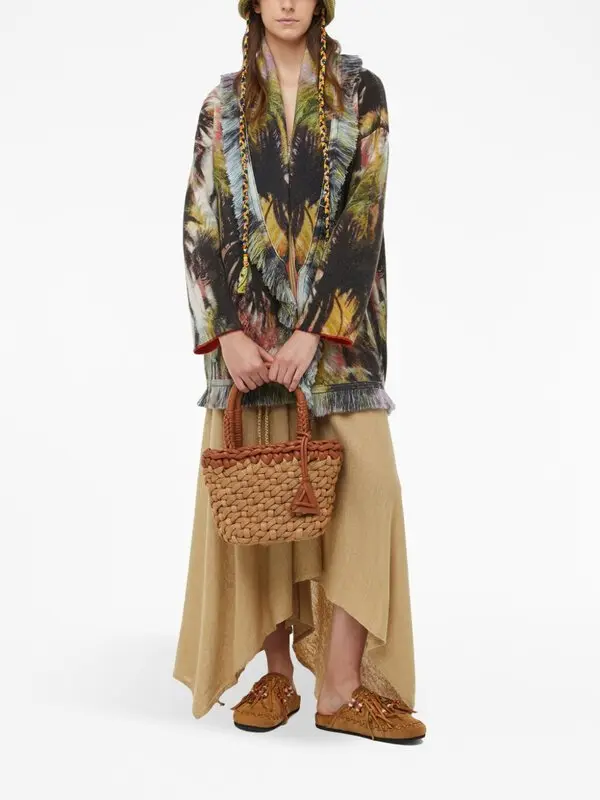 Alanui Icon Small Raffia Tote Bag