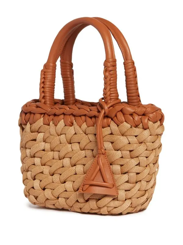 Alanui Icon Small Raffia Tote Bag