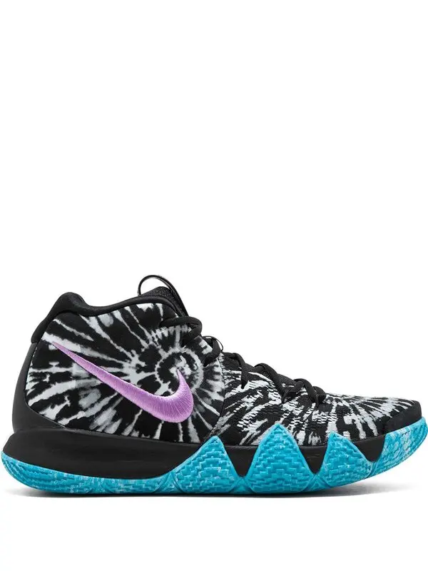 Nike Kyrie 4 As Tie-dye Sneakers - Black