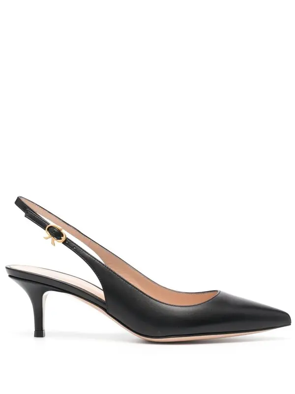 GIANVITO ROSSI Ribbon 55mm Slingback Pumps