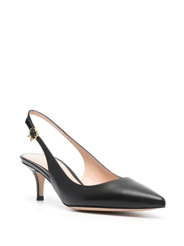 GIANVITO ROSSI Ribbon 55mm Slingback Pumps
