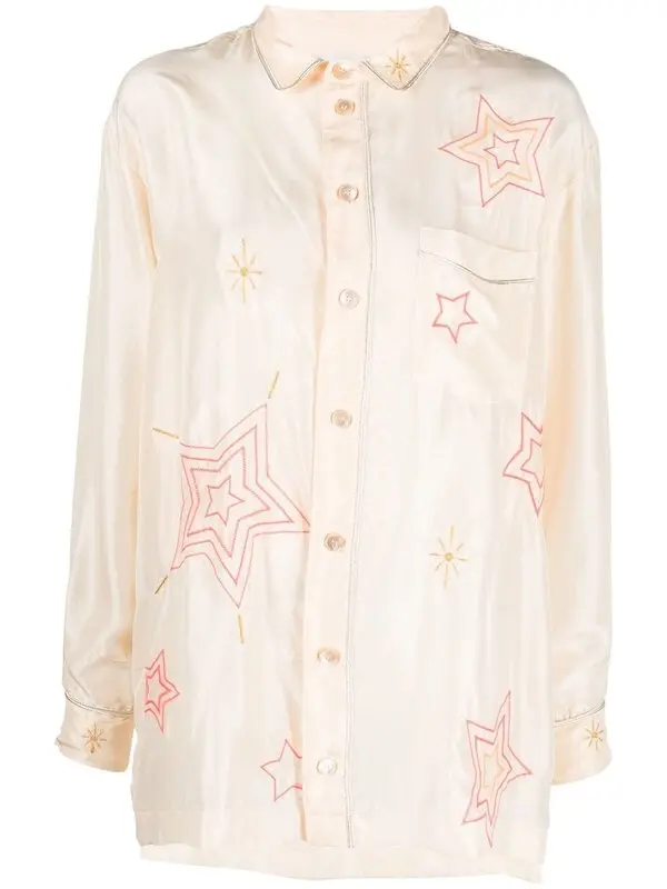 FORTE_FORTE Star-print Shirt