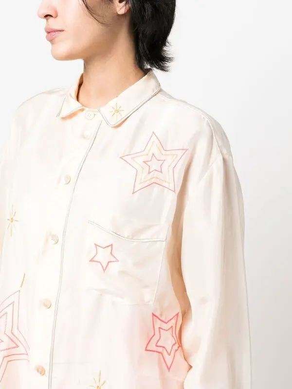FORTE_FORTE Star-print Shirt