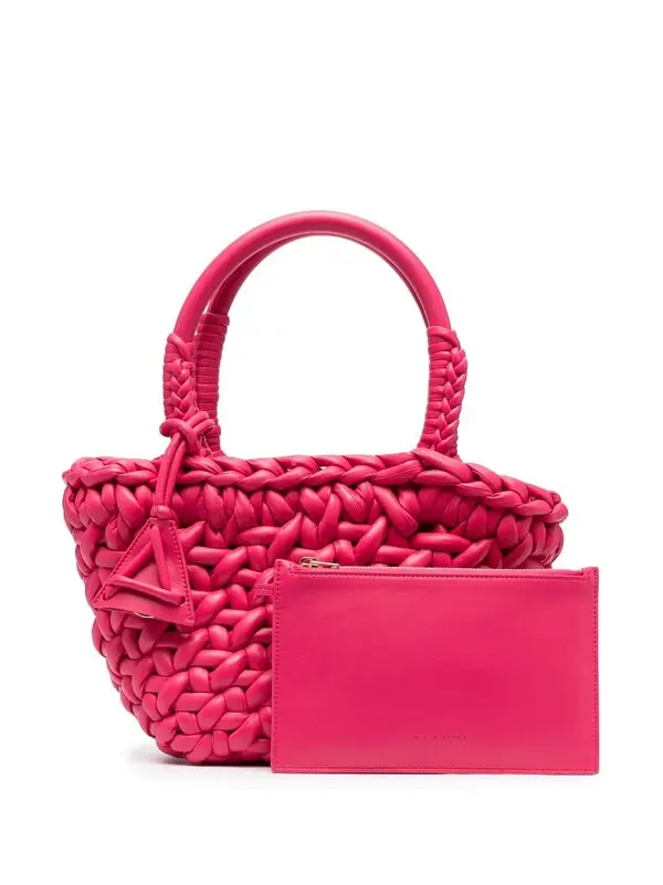 Alanui Small Leather Tote Bag