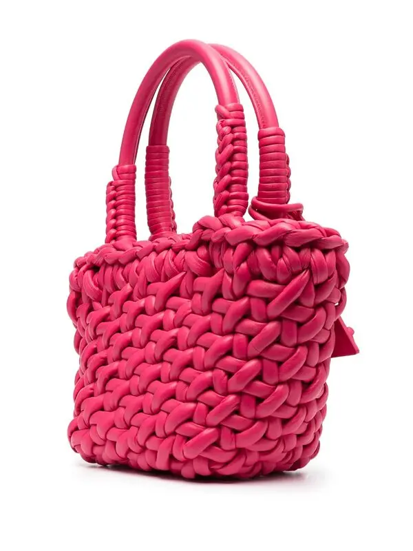 Alanui Small Leather Tote Bag