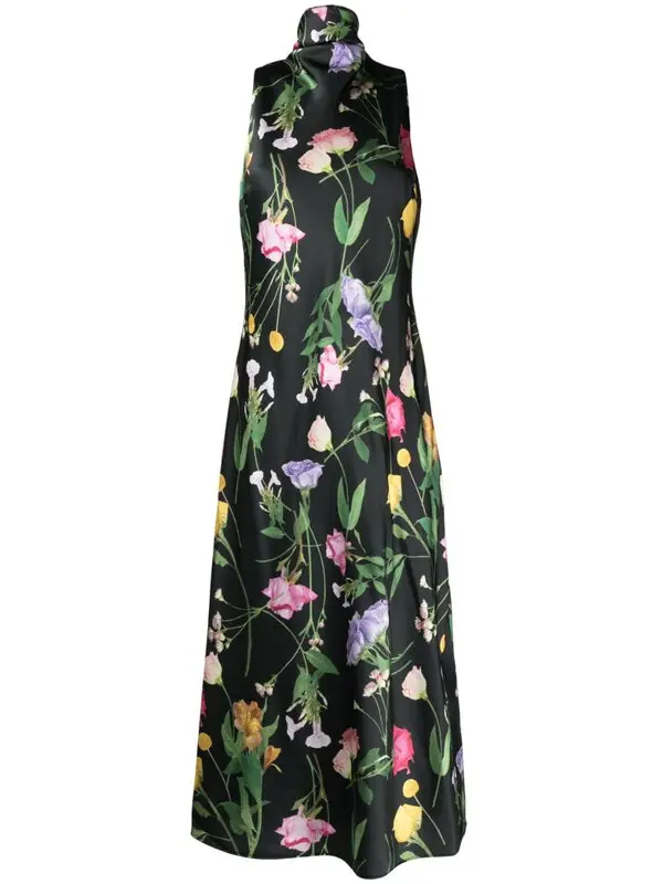 princess polly baby blue dress Ted Baker Floral Midi Dress
