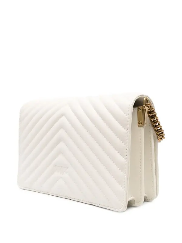 Pinko Love Click Quilted Shoulder Bag