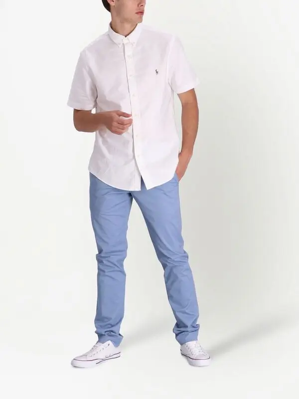 Polo Ralph Lauren Stretch-cotton Straight-leg Trousers